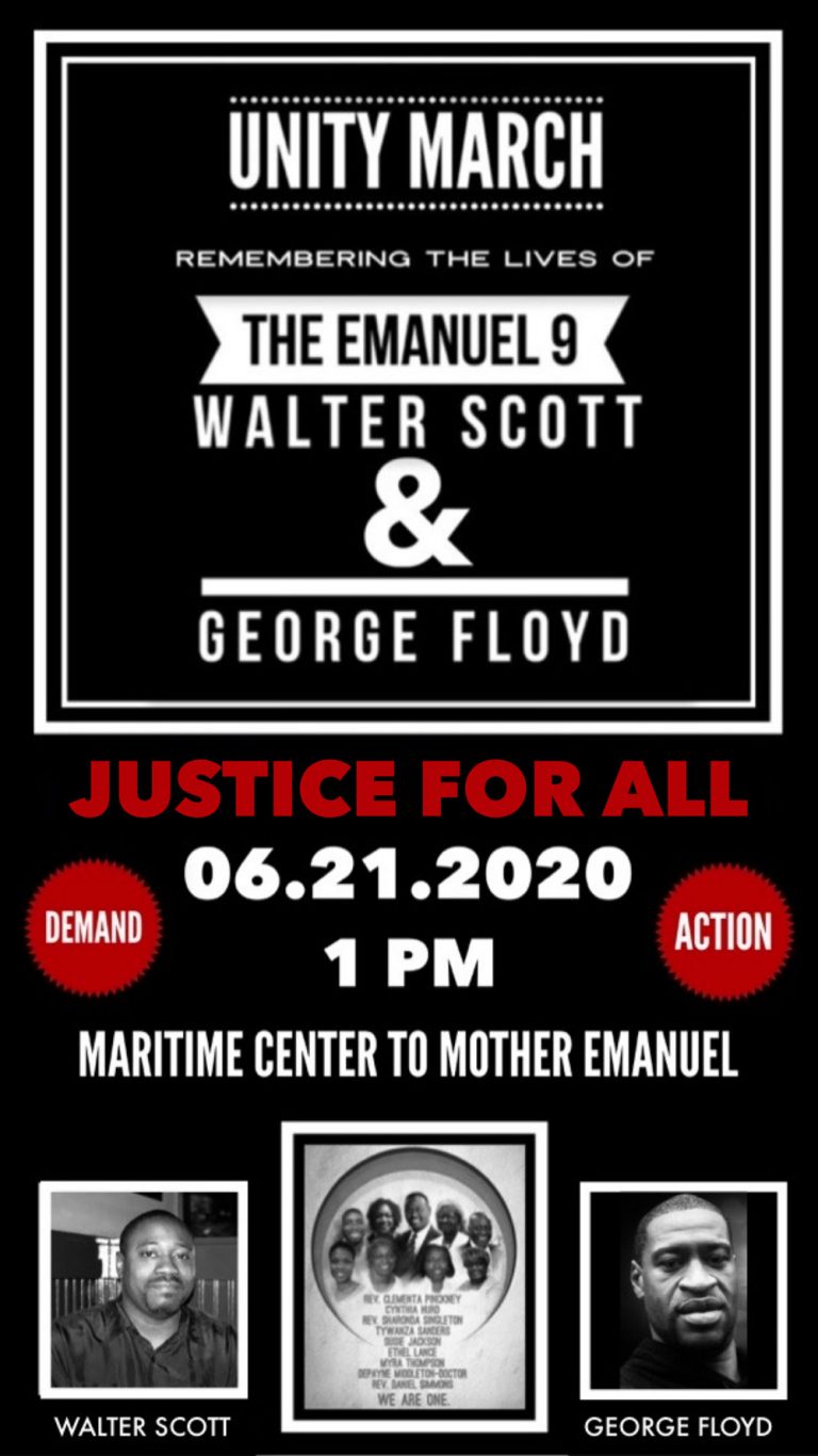 Unity March – June 21, 2020 • Emanuel Nine Memorial