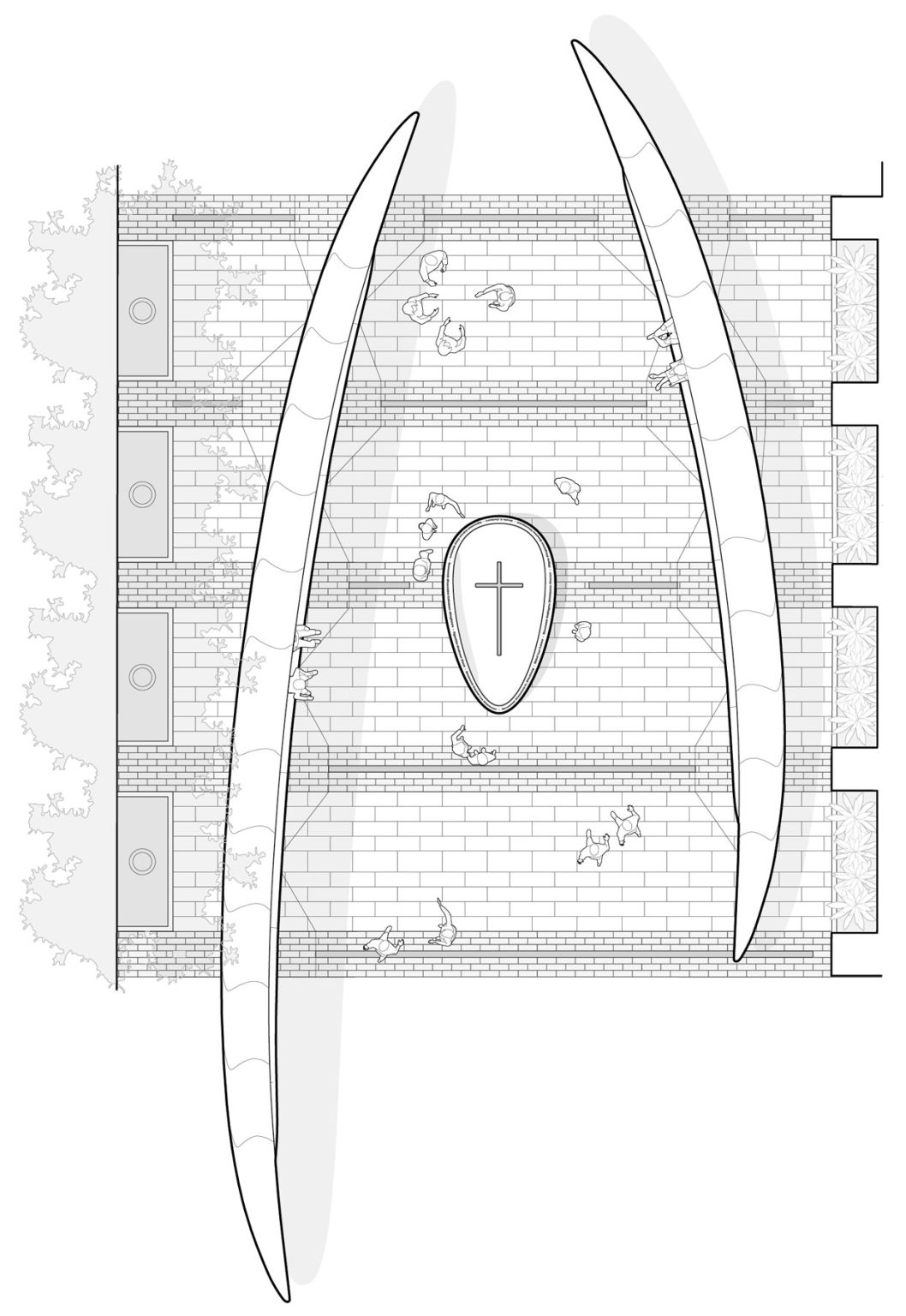 Memorial Courtyard • Emanuel Nine Memorial